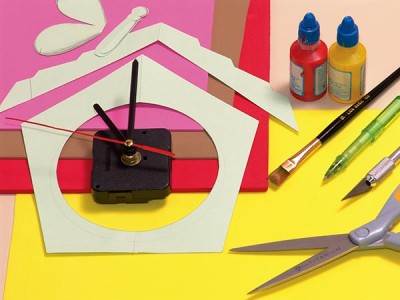 Reloj Casita en Foamy Goma Eva | ManualidadesFoamy.com